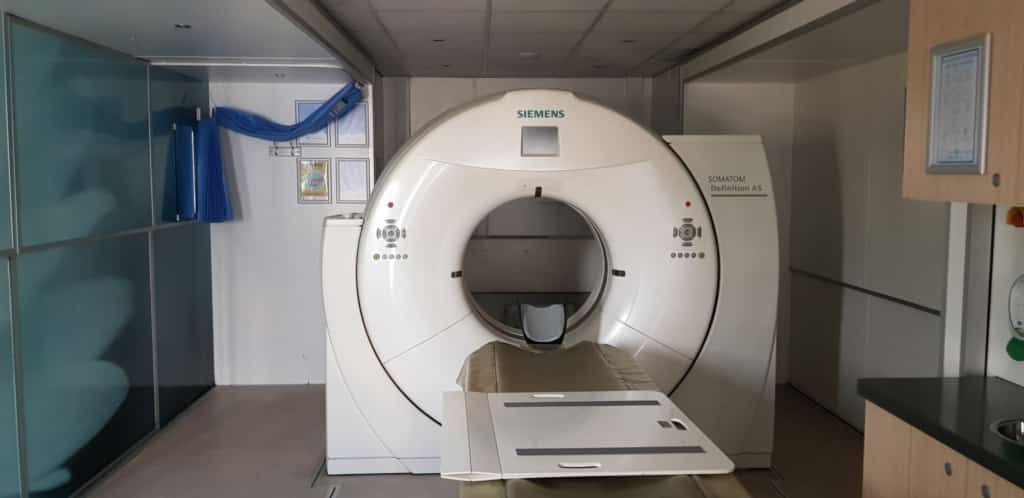 CT Trailer on the move - Probo Medical UK
