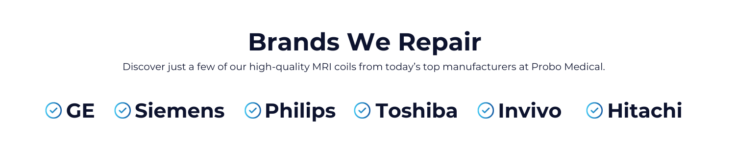 MRI Coil Repair - Probo Medical UK